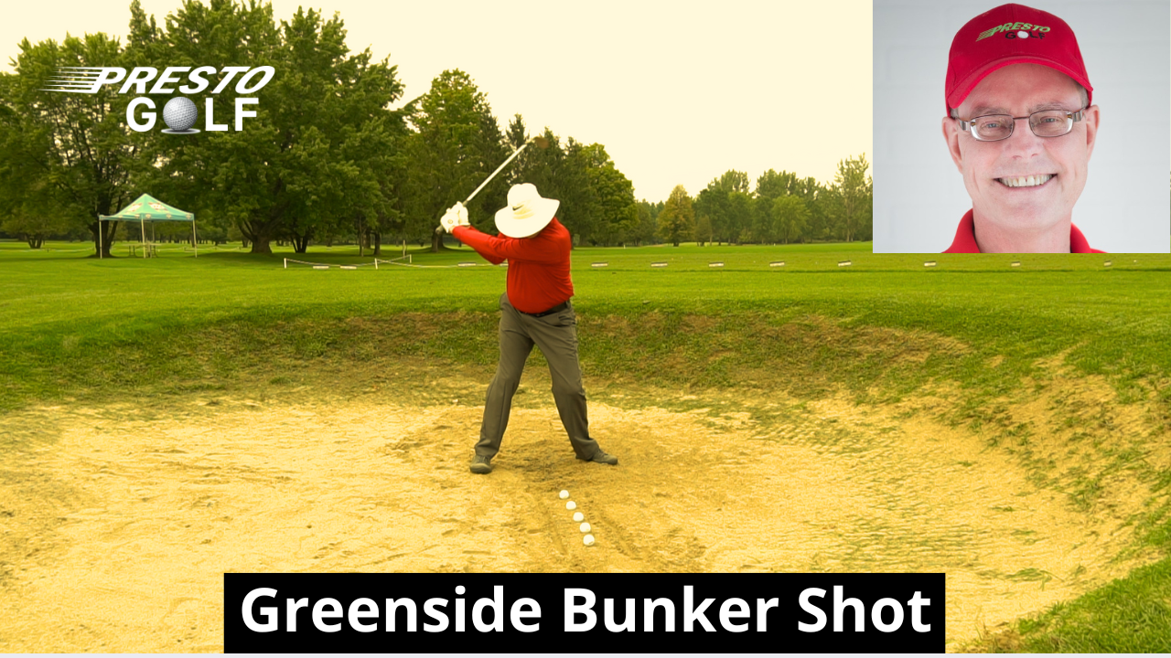 Greenside Bunker Shot - The Golf Pro
